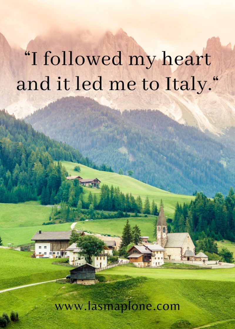 100+ Best Italy Quotes and Italy Instagram Captions - Lasma Plone