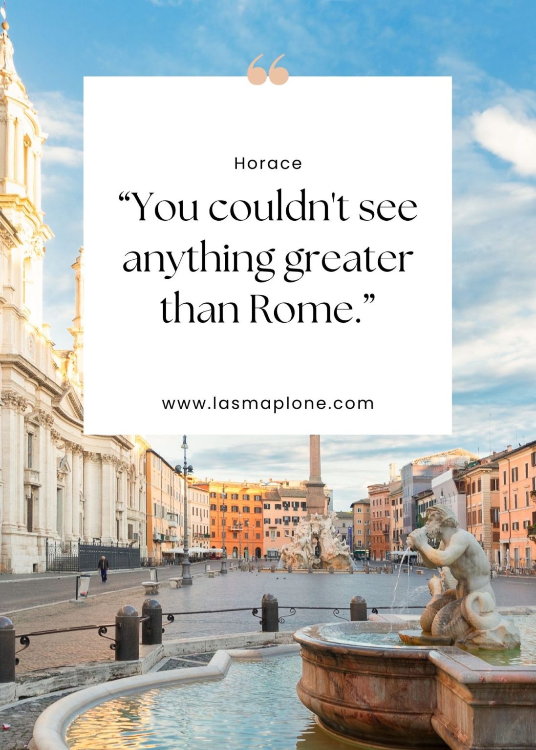 160+ Best Rome Quotes and Rome Instagram Captions - Lasma Plone