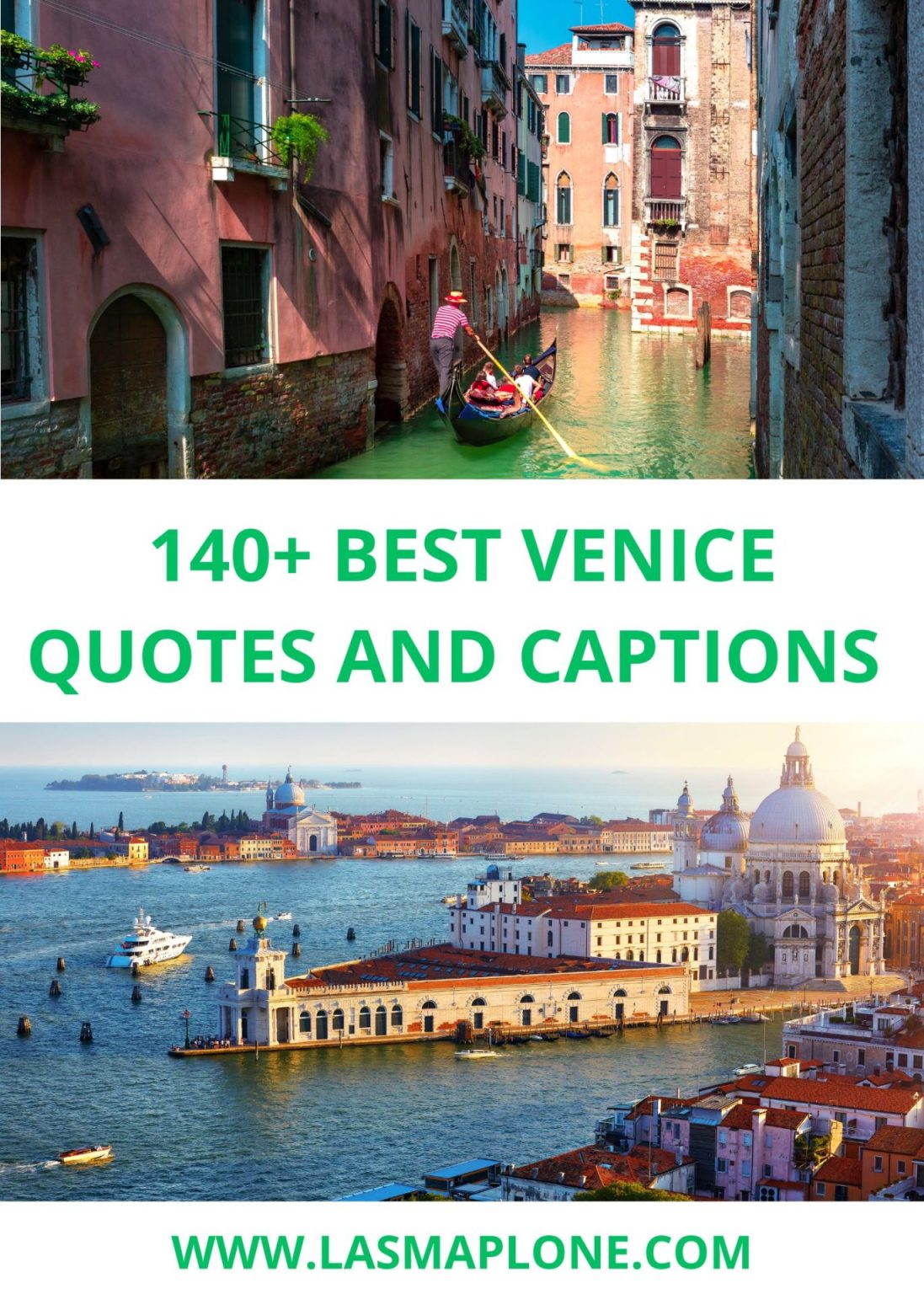 140+ Best Venice Quotes and Venice Instagram Captions - Lasma Plone